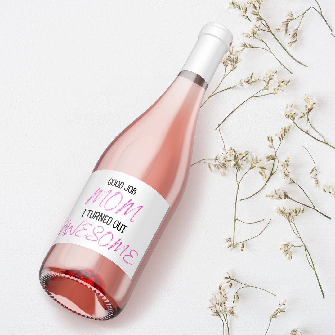 Personalised Wine Bottle Labels – HP Designs - Happy Prints