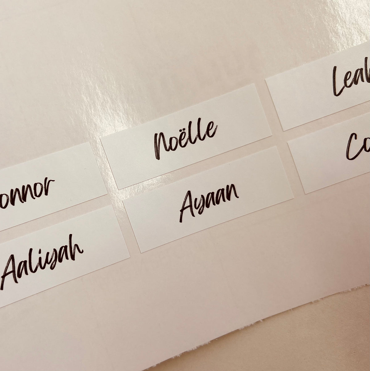 Individual Name Stickers for Party Packs – Happy Prints