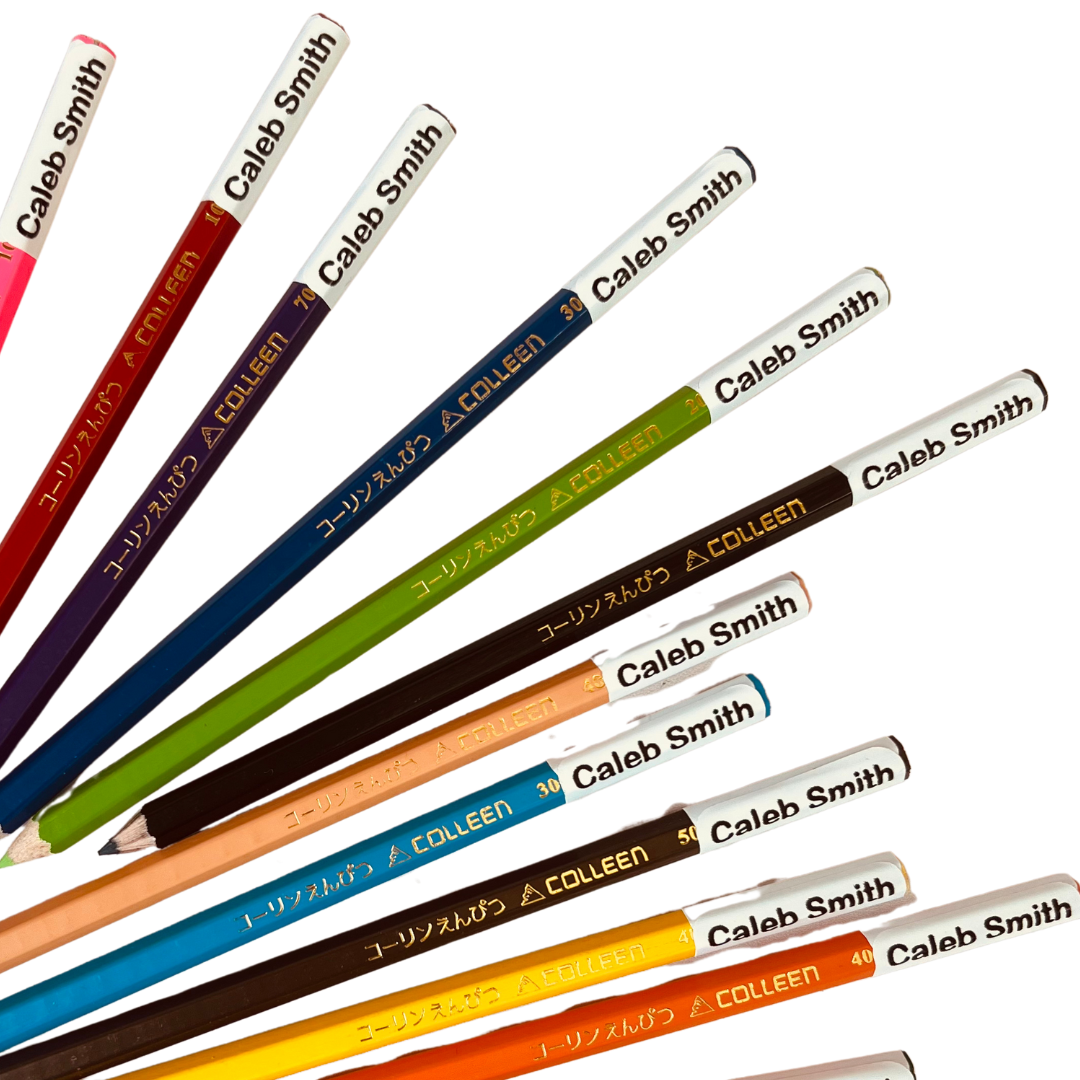 Plain Pencil Labels – Happy Prints