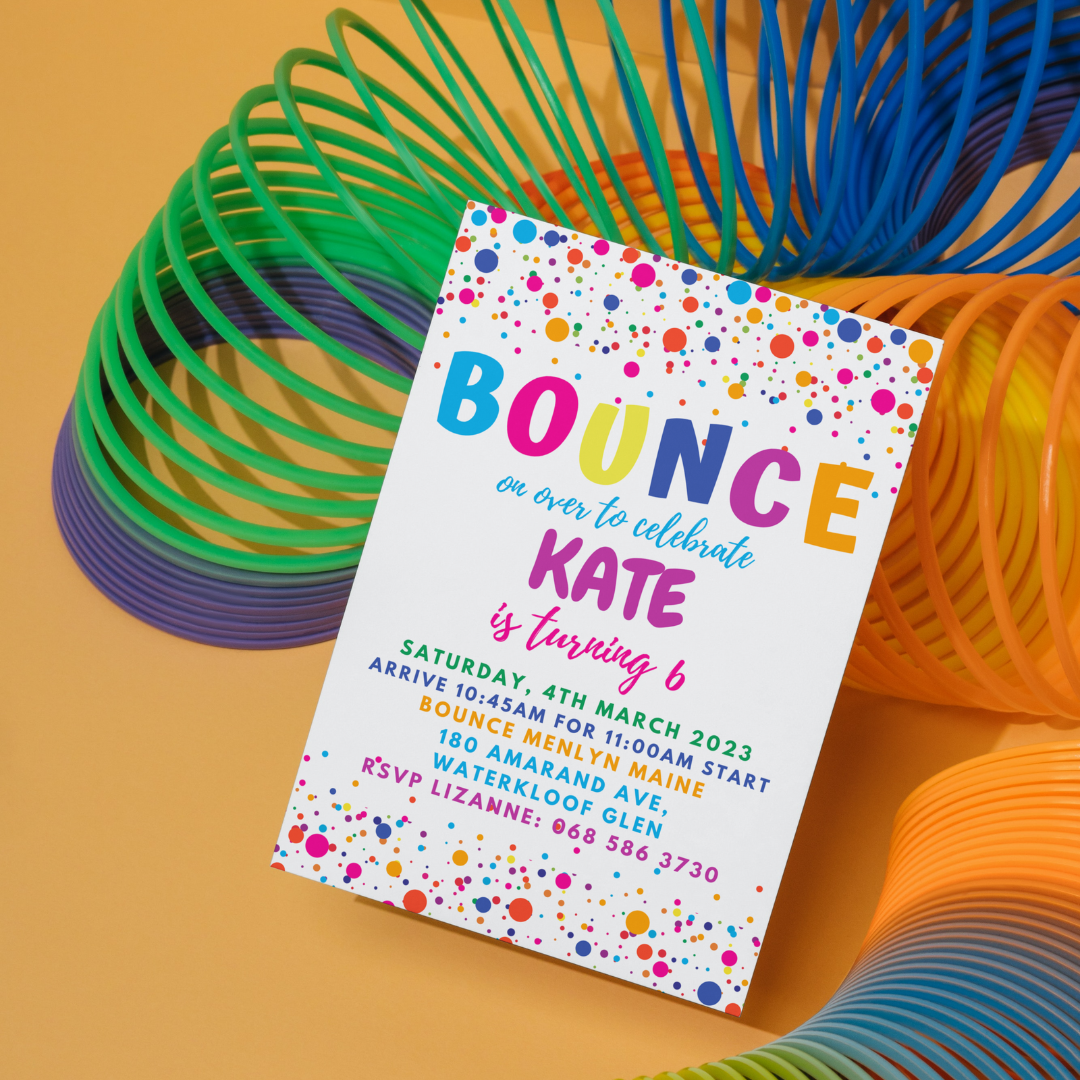 Custom Party Invitation – HP Designs - Happy Prints